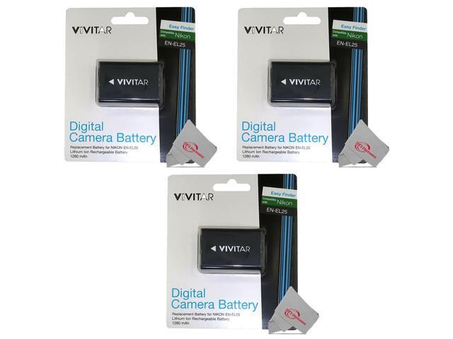 Click here for Vivitar EN-EL25 Replacement Lithium-Ion Rechargeab... prices