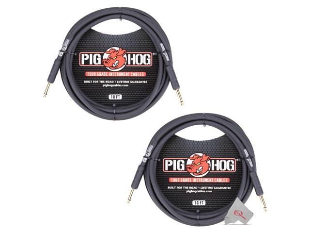 Click here for Pig Hog Tour Grade 10ft Instrument Cable 1/4 Inch... prices
