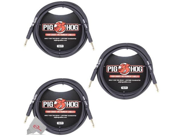 Click here for Pig Hog Tour Grade 10ft Instrument Cable 1/4 Inch... prices
