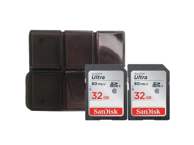Click here for 2x SanDisk 32GB Ultra SDHC UHS-I Memory Card with... prices