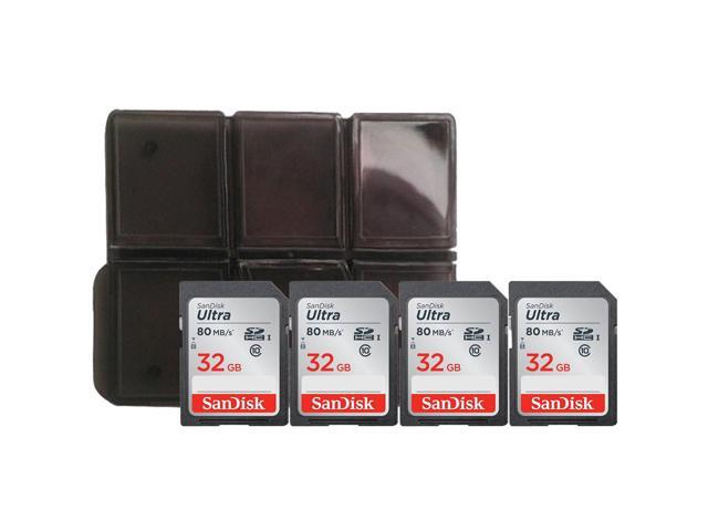 Click here for 4x SanDisk 32GB Ultra SDHC UHS-I Memory Card with... prices
