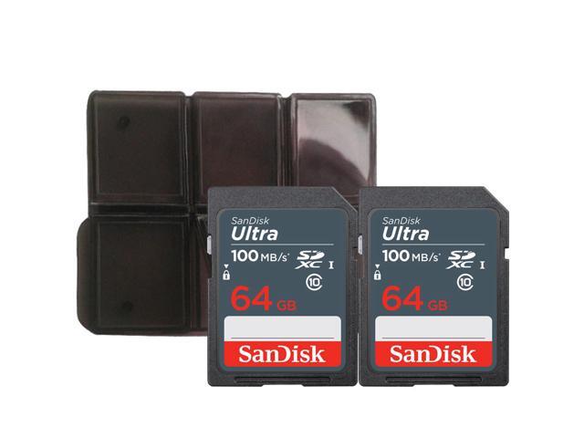 Click here for 2x SanDisk 64GB Ultra SDXC UHS-I Memory Card + Mem... prices