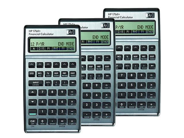 Click here for 3x HP 17bII+ Financial Calculator 22-Digit LCD F22... prices