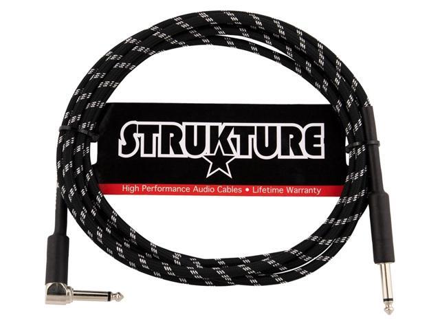 Click here for Strukture Instrument Cable 10ft. Right Angle (Blac... prices