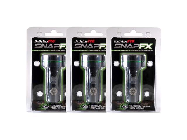 Click here for 3x BaBylissPRO SnapFX High Capacity Clipper Replac... prices