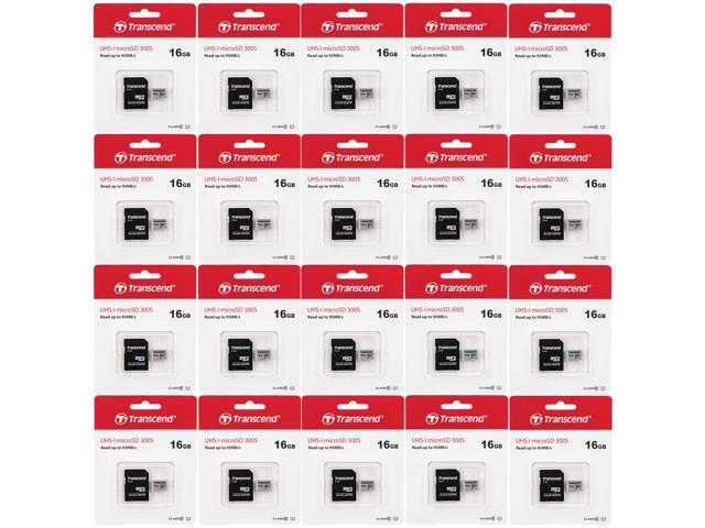 Click here for 20x Transcend 16GB 300s 95MB/s Class 10 Micro SDHC... prices