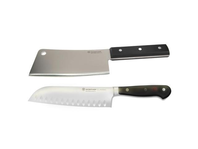 Click here for Wusthof Classic 6 Cleaver Knive Black with 7 Hollo... prices