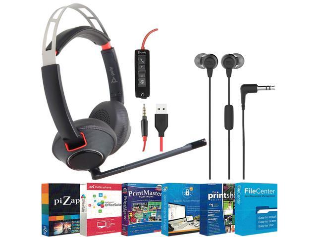 Click here for Poly Blackwire 5220 Stereo Wired Headset with Tech... prices