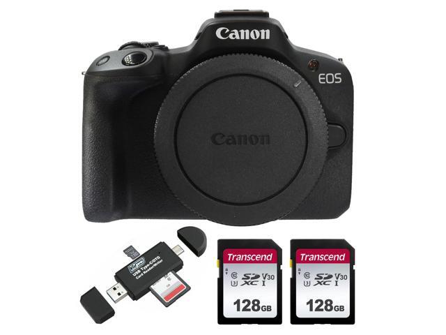 Click here for Canon EOS R50 Mirrorless Camera Body with 2x Trans... prices