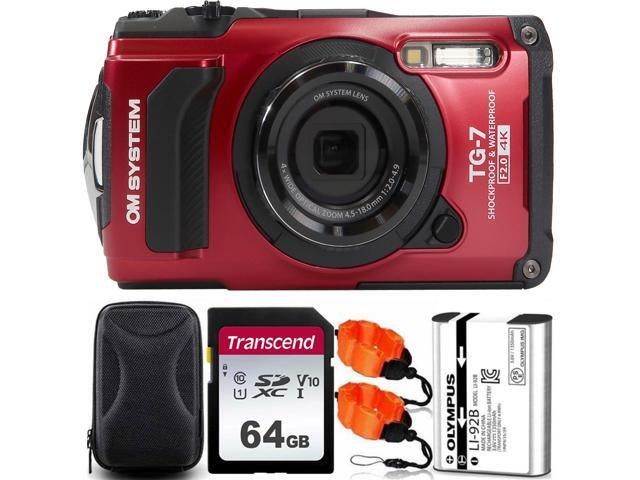 Click here for Olympus OM SYSTEM Tough TG-7 Digital Camera (Red)... prices