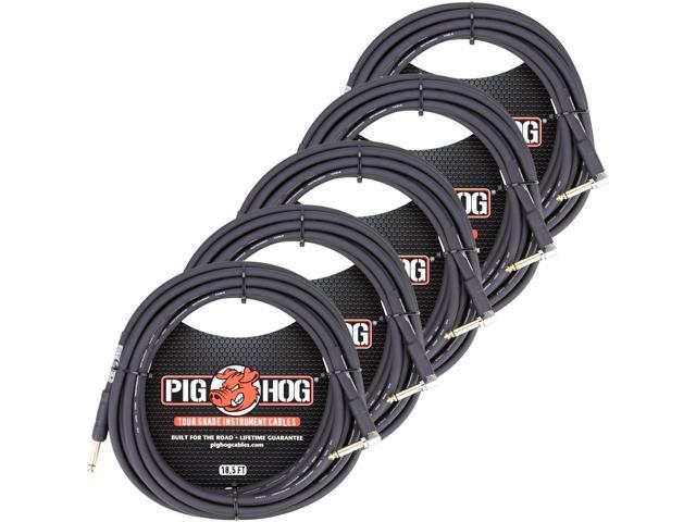 Click here for PigHog Cables Tour Grade 18.5ft 1/4-1/4 Cables - S... prices