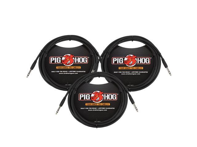 Click here for PigHog Cables 10ft 1/4 TRS - 1/4 TRS Cable - 3 Uni... prices