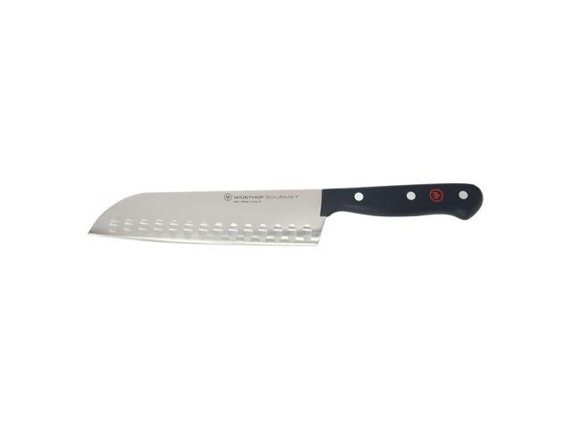Click here for Wusthof Gourmet 7 Hollow Edge Santoku Knife  Black prices