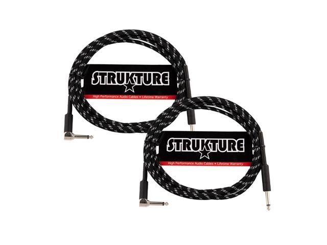 Click here for Strukture Instrument Cable 10ft. Right Angle (Blac... prices