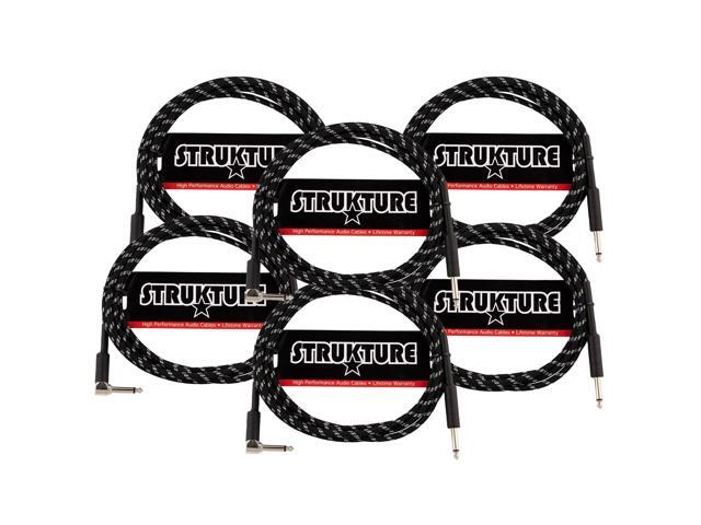 Click here for Strukture Instrument Cable 10ft. Right Angle (Blac... prices