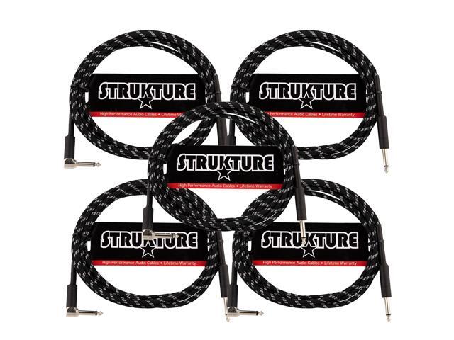 Click here for Strukture Instrument Cable 10ft. Right Angle (Blac... prices