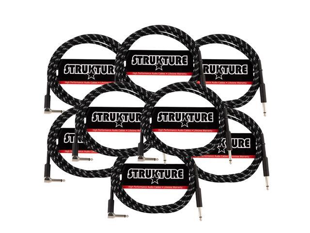 Click here for Strukture Instrument Cable 10ft. Right Angle (Blac... prices