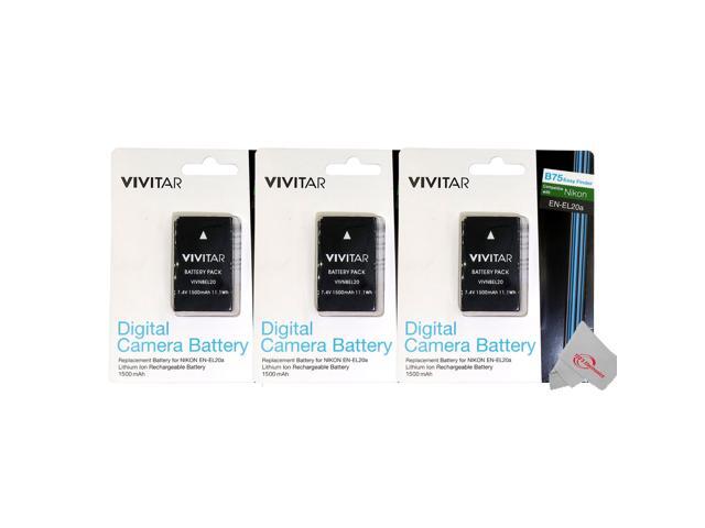 Click here for Vivitar EN-EL20a Replacement Battery for Nikon Coo... prices