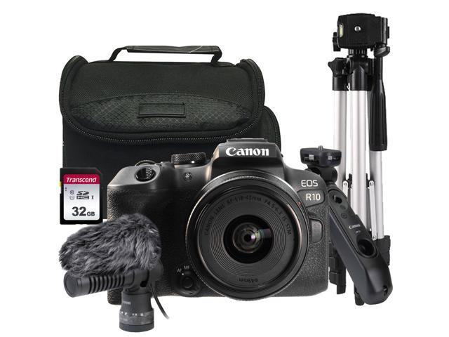 Click here for Canon EOS R10 Mirrorless Camera 18-45mm Lens for C... prices