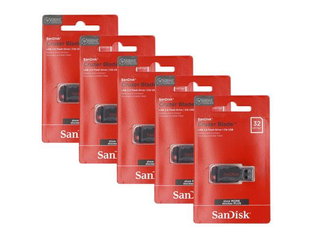 Click here for 5x SanDisk Cruzer Blade USB Flash Drive - 32GB (Re... prices