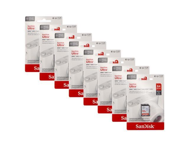 Click here for 8x SanDisk 64GB Ultra SDXC UHS-I Memory Card - Up... prices