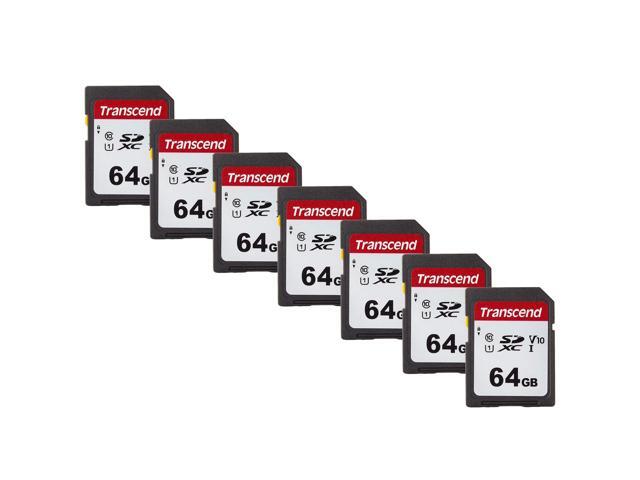 Click here for 7x Transcend 64GB 300S SDXC Class 10 Memory Card prices
