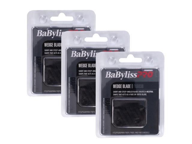 Click here for 3x BaByliss Pro Wedge Clipper Blade (Graphite) FX6... prices