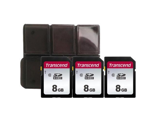 Click here for 3x Transcend 8GB TS8GSDC300S SDHC Memory Card with... prices