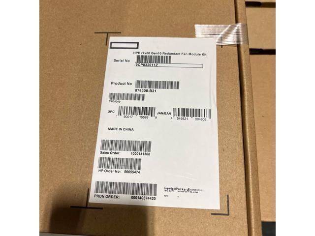 Click here for HPE r2x00 Gen10 Redundant Fan Module Kit prices