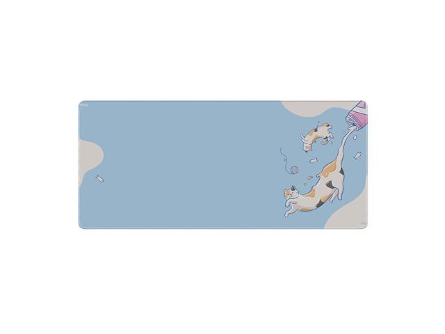 Click here for Pixio Mouse Pads - 36 x 16 inch XXL Milky Cats Blu... prices