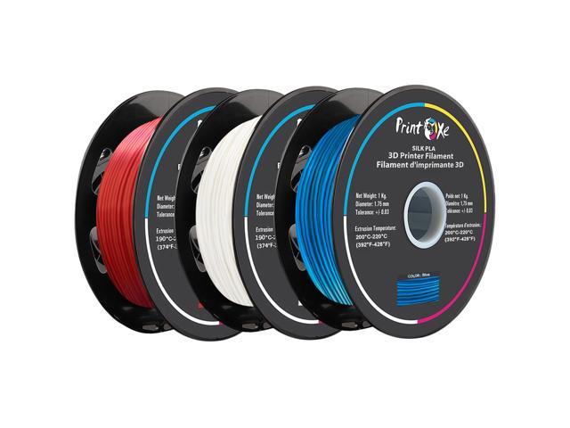 Click here for 3D PLA like SILK Filament 3 Packs of Red / White /... prices