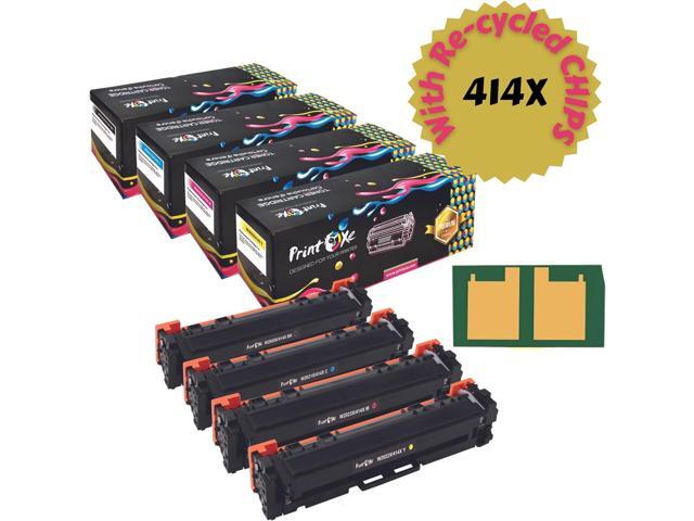 Click here for 414X {With Chips} Complete Set of 4 Compatible Ton... prices