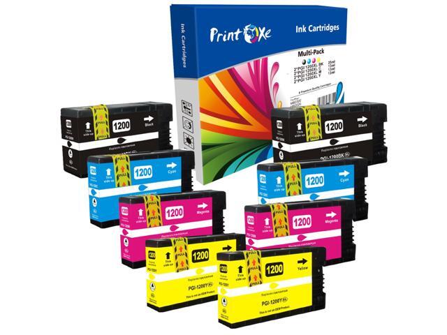 Click here for PGI-1200 XL Compatible 2 Sets (Pigment Ink) 8 Ink... prices