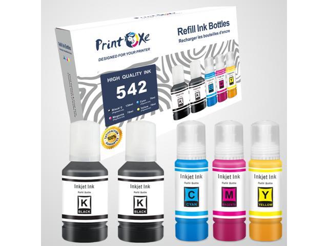 Click here for T542 Compatible Refill Set + Black of 5 Bottles Al... prices