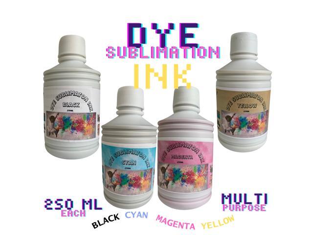 Click here for Sublimation Ink 4 Refill Bottles (Complete Set) Un... prices