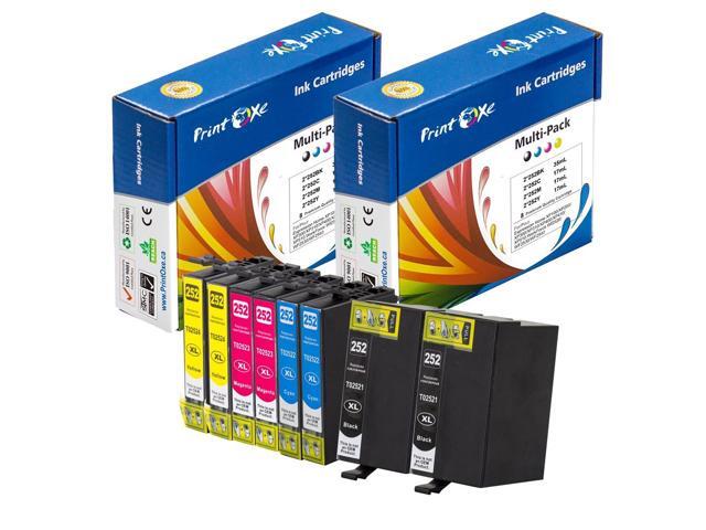 Click here for 8 Ink Cartridges 252XL / T252 High Yield; 2 Black... prices
