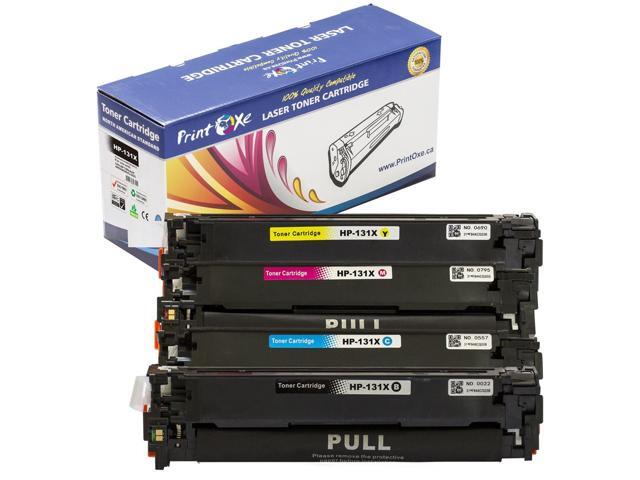 Click here for 131X Compatible Set of 4 Toners; Black CF210X  Cya... prices