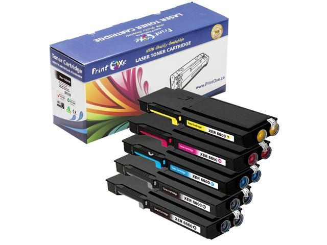 Click here for Phaser 6600 Compatible Set + BK of 5 Toners; 2 BK... prices