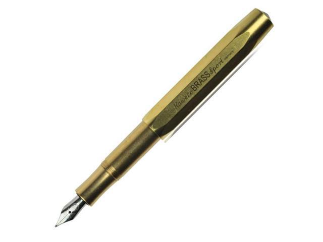 Click here for Kaweco Brass Sport Fountain Pen Raw Brass Medium prices