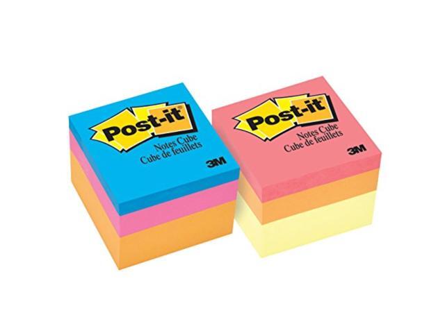 Click here for Post-it Notes 2x2 Assorted Colors 400 Sheets 1 Cub... prices