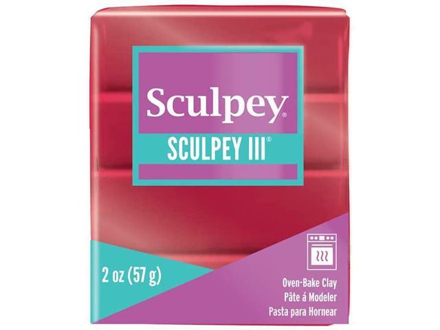 Click here for Sculpey III Polymer Clay Deep Red Pearl prices