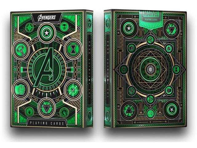 Click here for Theory11 Avengers Playing Cards - Green prices