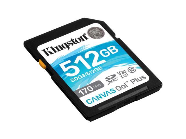 Click here for Kingston Technology 512GB SDXC Canvas Go Plus 170r... prices