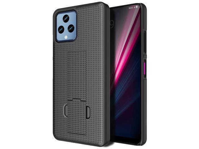Click here for Black Grid Texture Slim Case Kickstand for T-Mobil... prices
