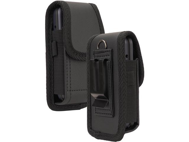 Click here for Black Leather Case Pouch Belt Loop Clip for Alcate... prices