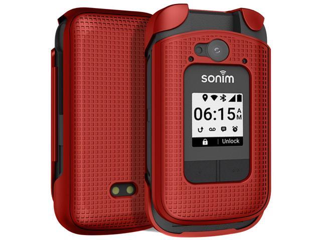 Click here for Red Grid Texture Slim Hard Shell Case Cover for So... prices