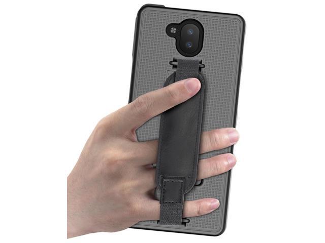 Click here for Black Slim Shell Kickstand Case + Hand Strap for S... prices