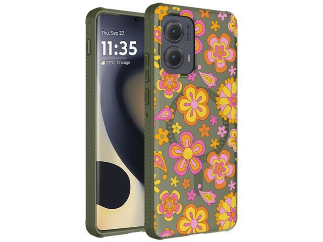 Click here for Case for Motorola Edge 2024 Phone - Retro Flowers... prices