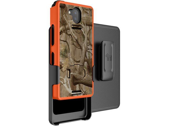 Click here for Orange Hunter Camo Woods Case and Belt Clip for So... prices