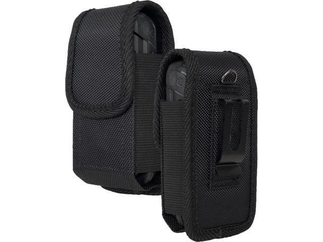 Click here for Black Canvas Case Pouch Belt Clip for Sonim XP3plu... prices